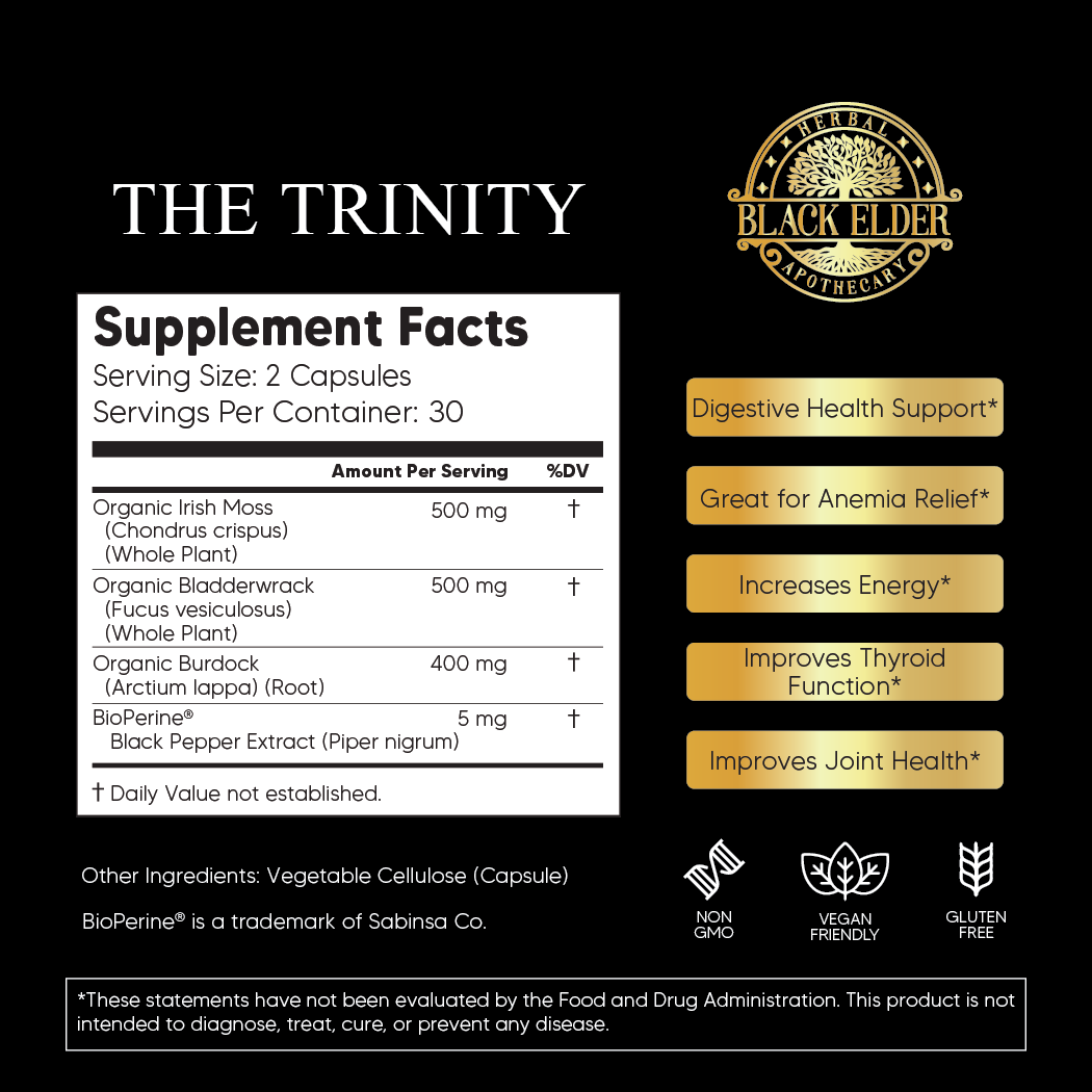 The Trinity: Natures Multivitamin – Black Elder